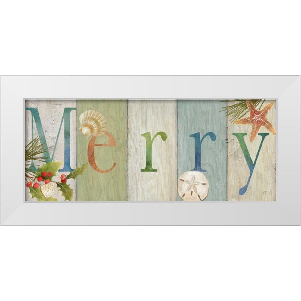 Coulter, Cynthia 18x10 White Modern Wood Framed Museum Art Print Titled ...