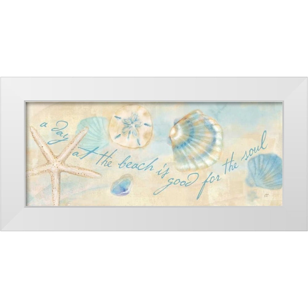 Coulter, Cynthia 18x10 White Modern Wood Framed Museum Art Print Titled ...