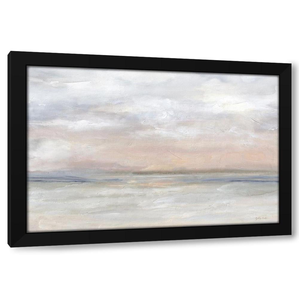 Cynthia Coulter 18x13 Black Modern Wood Framed Wall Art Titled - Serene ...
