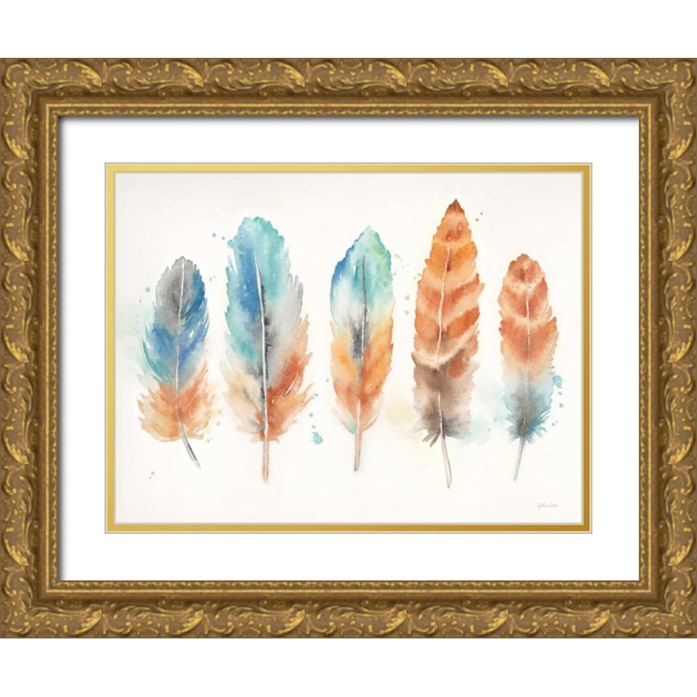 Coulter, Cynthia 18x15 Gold Ornate Wood Framed with Double Matting ...