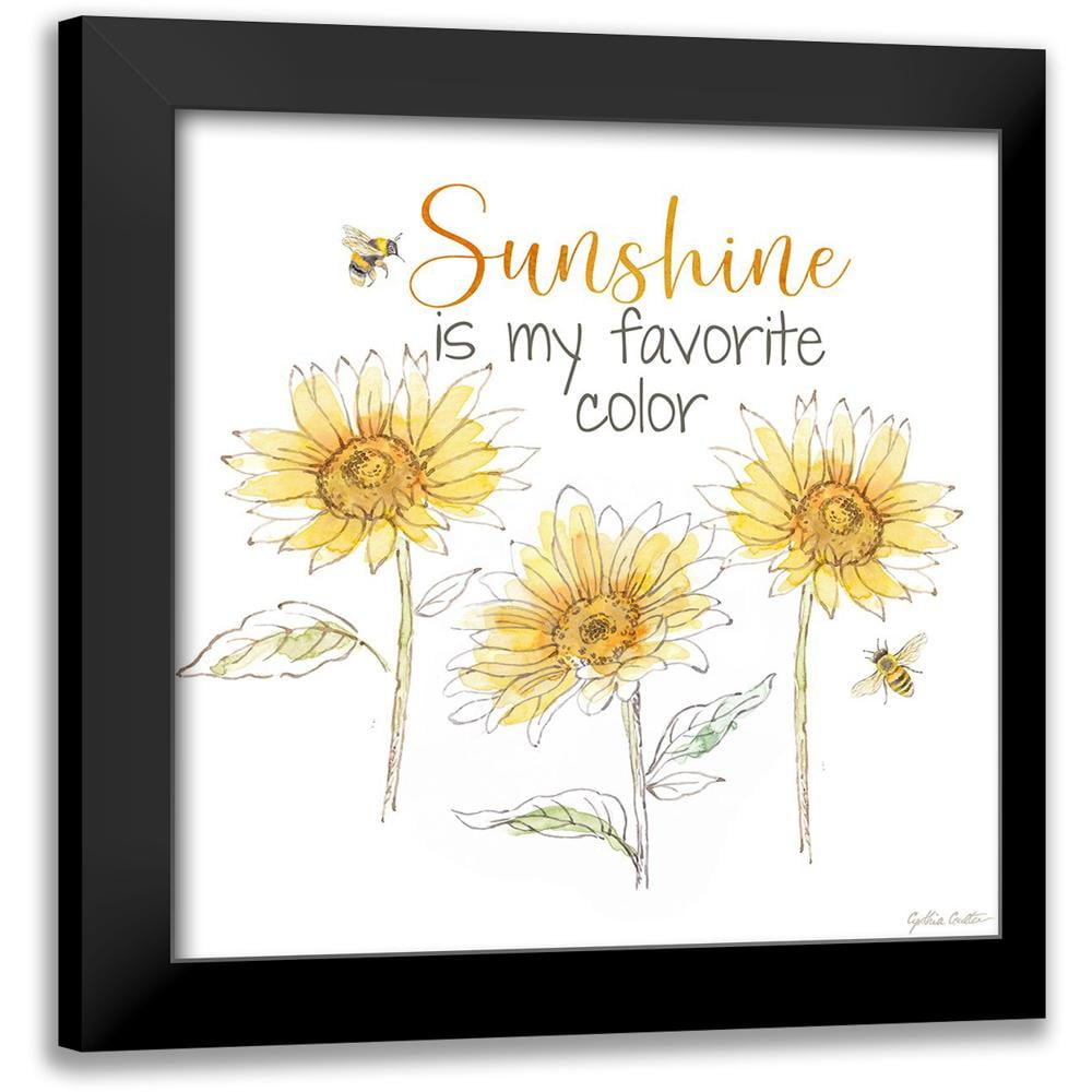 Coulter, Cynthia 20x20 Black Modern Framed Museum Art Print Titled - Be ...