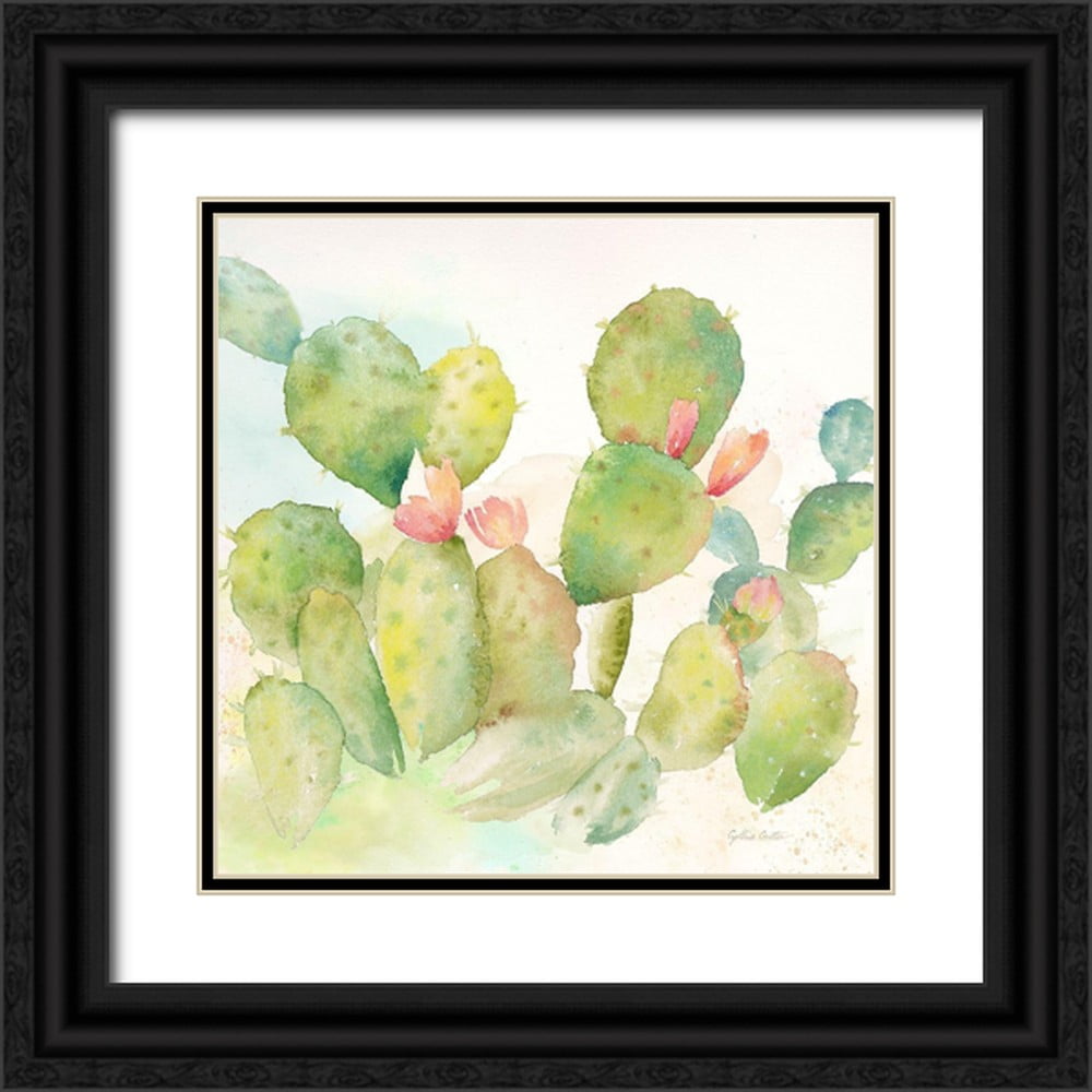 Coulter, Cynthia 20x20 Black Ornate Wood Framed with Double Matting Museum Art Print Titled ...