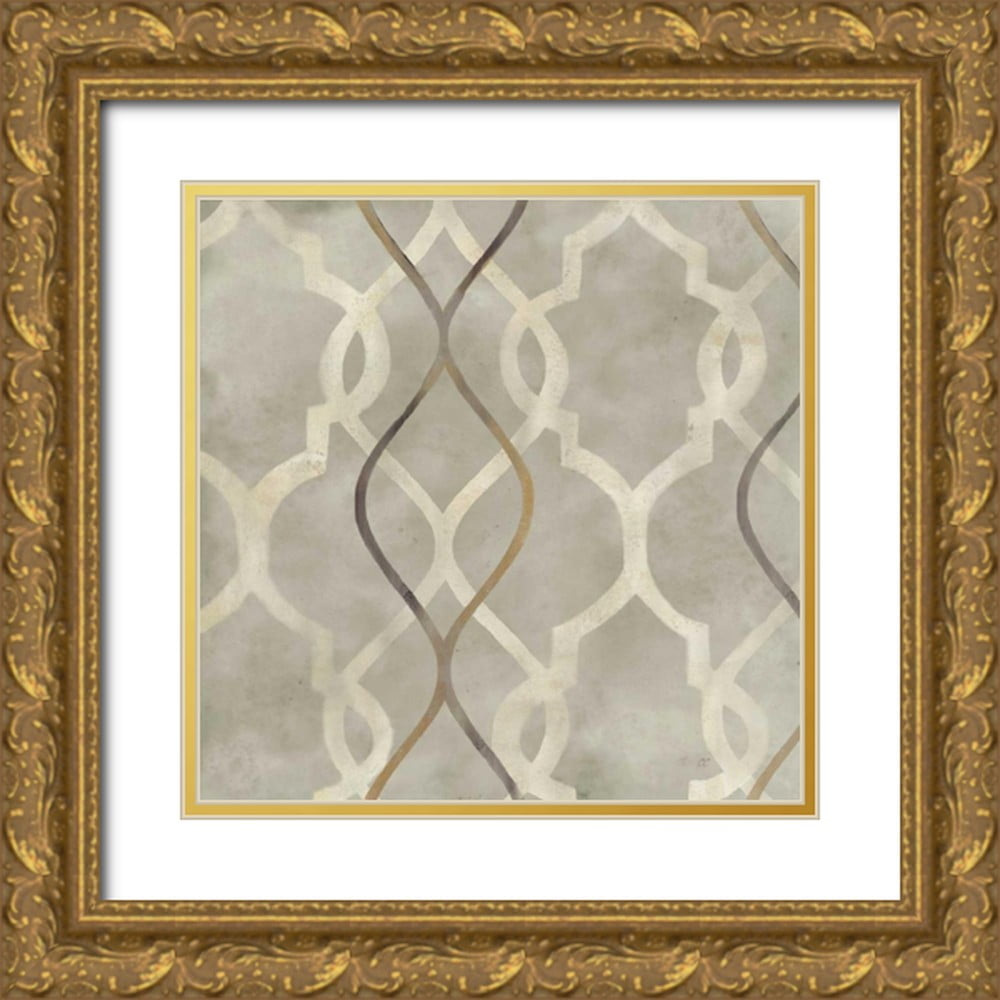 Coulter, Cynthia 20x20 Gold Ornate Wood Framed with Double Matting ...