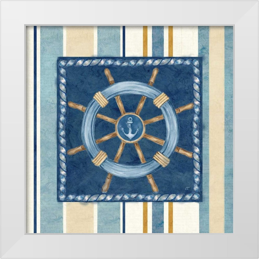 Coulter, Cynthia 20x20 White Modern Wood Framed Museum Art Print Titled ...
