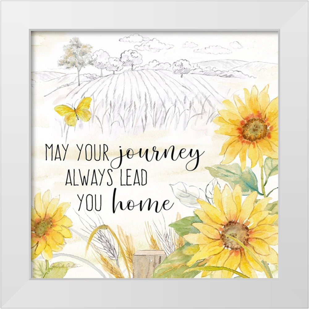 Coulter, Cynthia 26x26 White Modern Wood Framed Museum Art Print Titled ...