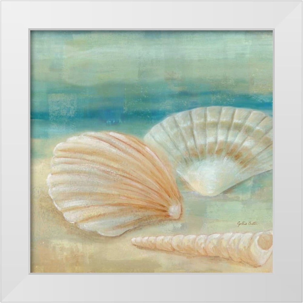 Coulter, Cynthia 26x26 White Modern Wood Framed Museum Art Print Titled ...