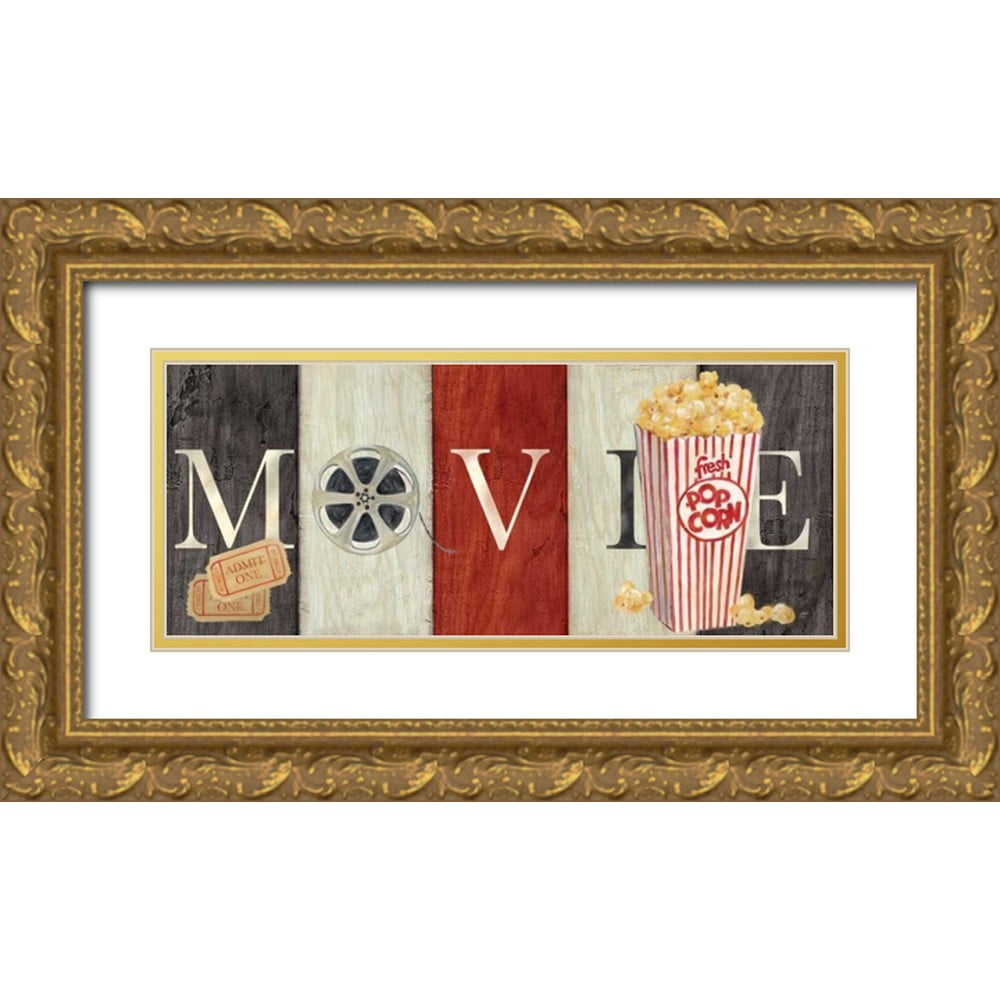 Coulter, Cynthia 32x15 Gold Ornate Wood Framed with Double Matting ...