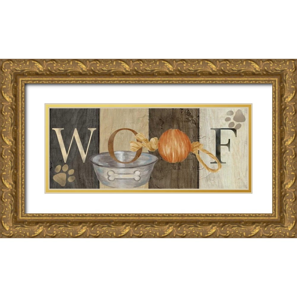 Coulter, Cynthia 32x15 Gold Ornate Wood Framed with Double Matting ...