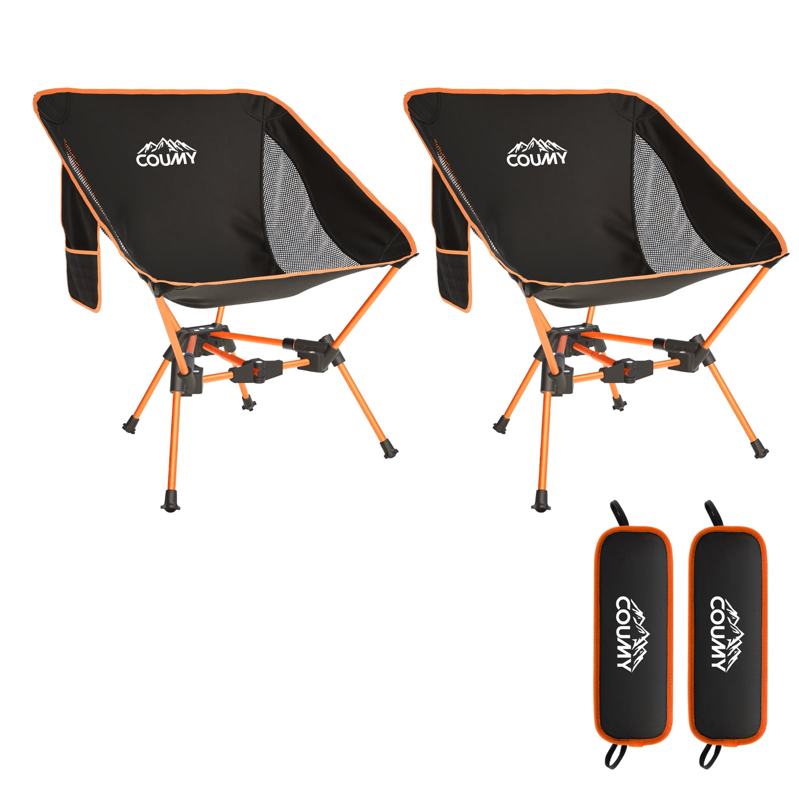 Coumy 2Pack Ultralight Portable Camping Chair Backpacking Chair ...