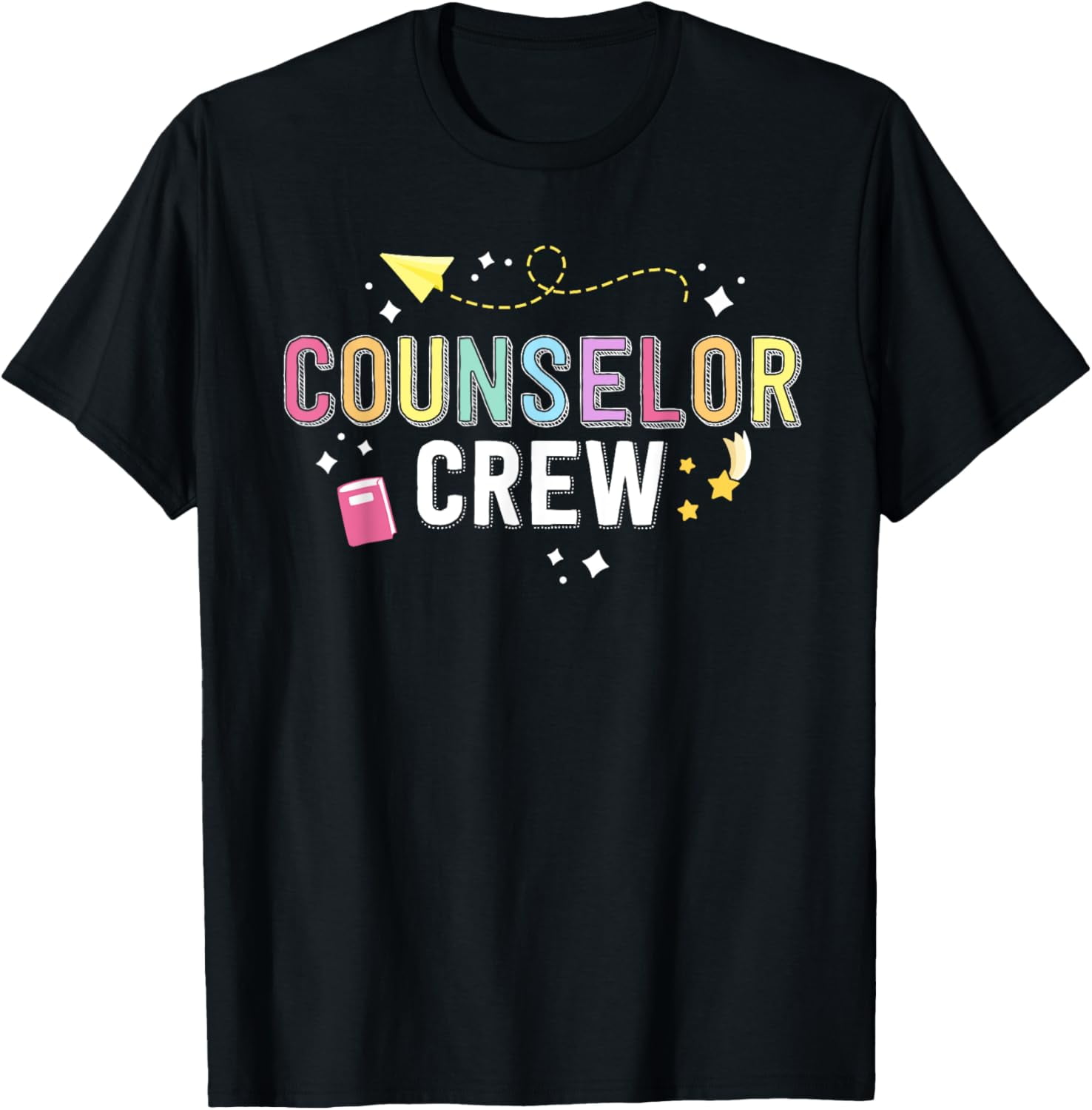 Counselor Crew Matching School Counseling Squad Therapist T-Shirt ...