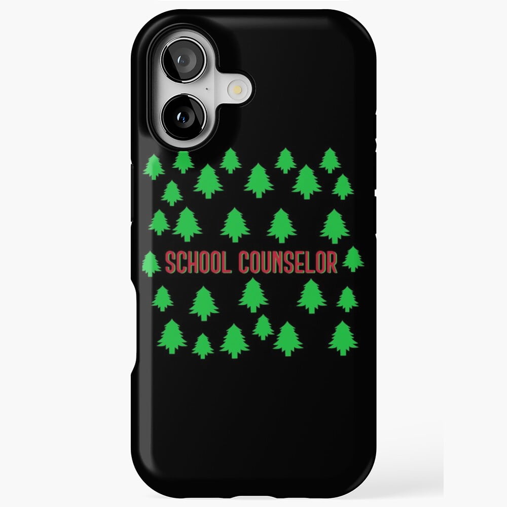 Counselor Holiday Joyful Christmas Greeting Card with iPhone 17 through ...