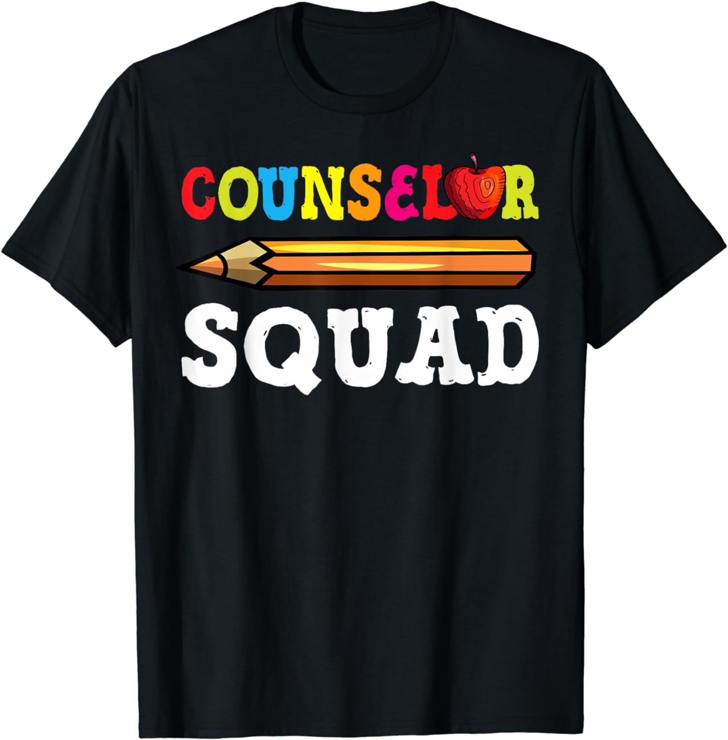 Counselor Squad Back To School Teacher First Day Of School T-Shirt ...
