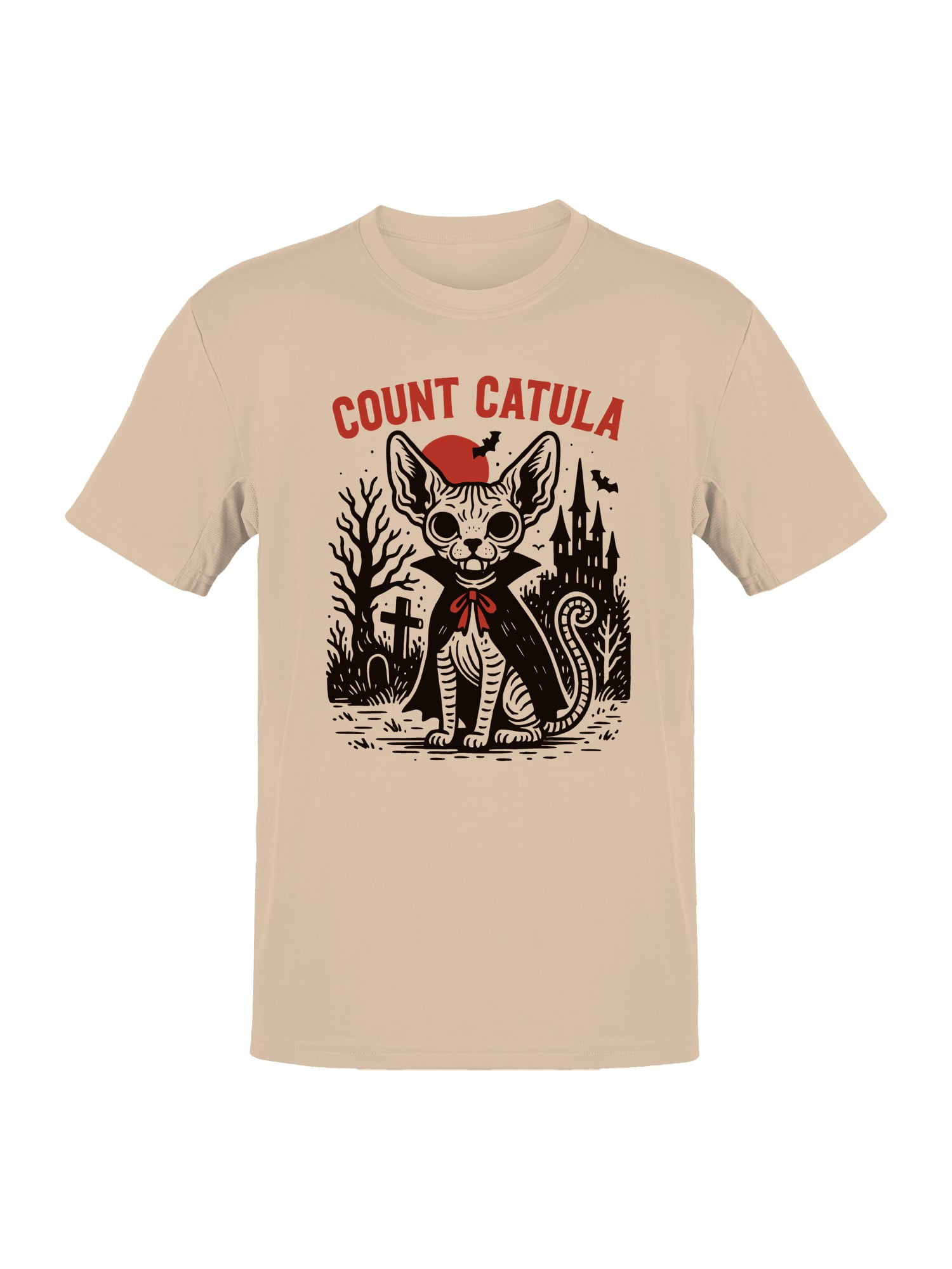 Count Catula Vampire Design Men's T-shirt - Walmart.com
