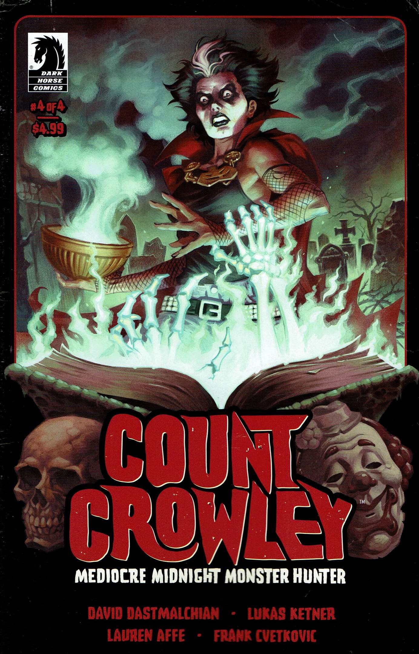 Count Crowley: Mediocre Midnight Monster Hunter #4A VF ; Dark Horse ...