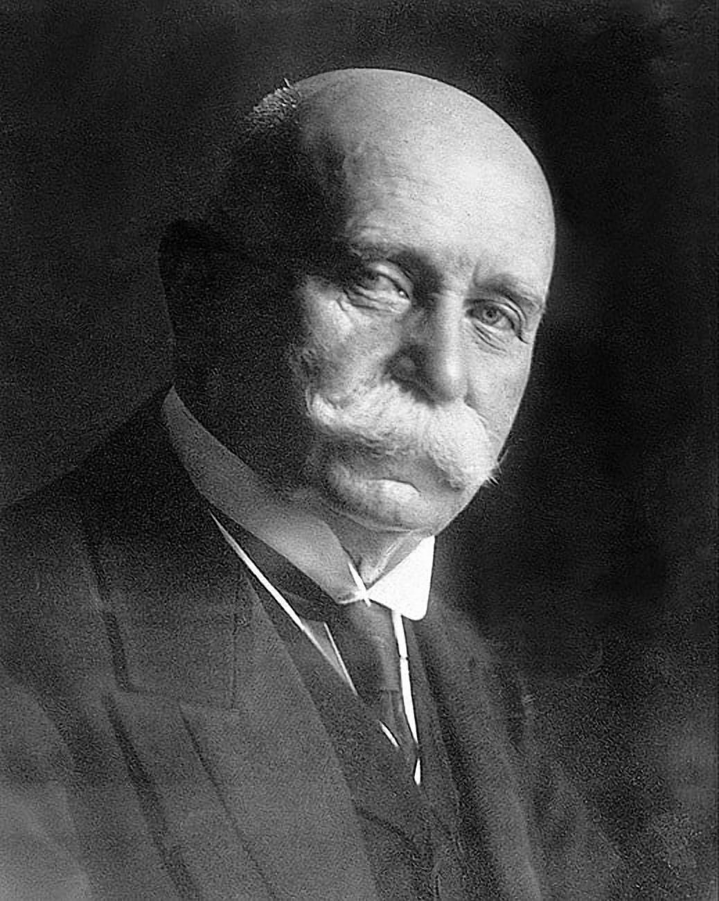 Count Ferdinand von Zeppelin Portrait - 24x36 Inch Glossy Laminated ...