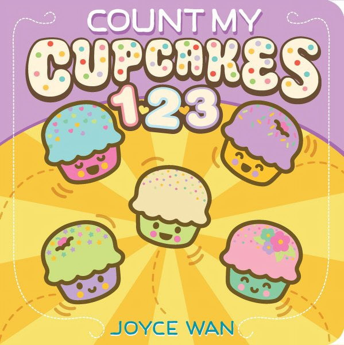 Count My Cupcakes 1 2 3 (Board Book) - Walmart.com