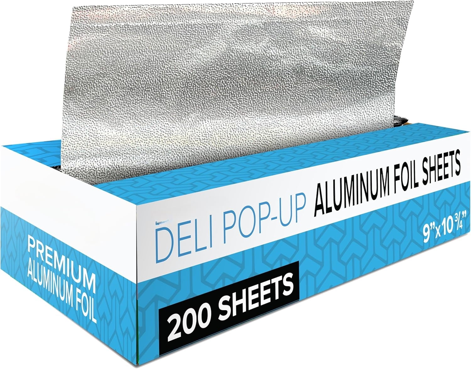 Count Pre-Cut Deli Aluminum Wraps – Heavy-Duty Pop-Up, Disposable for ...