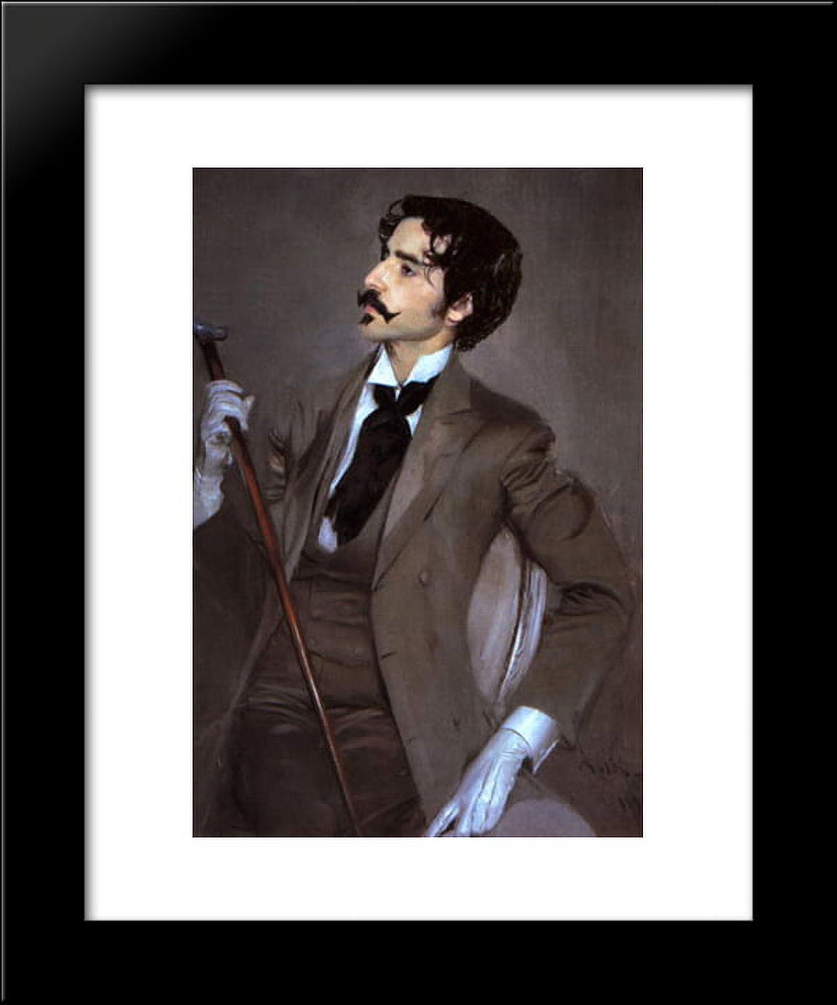 Count Robert de Montesquiou 20x24 Framed Art Print by Giovanni Boldini ...