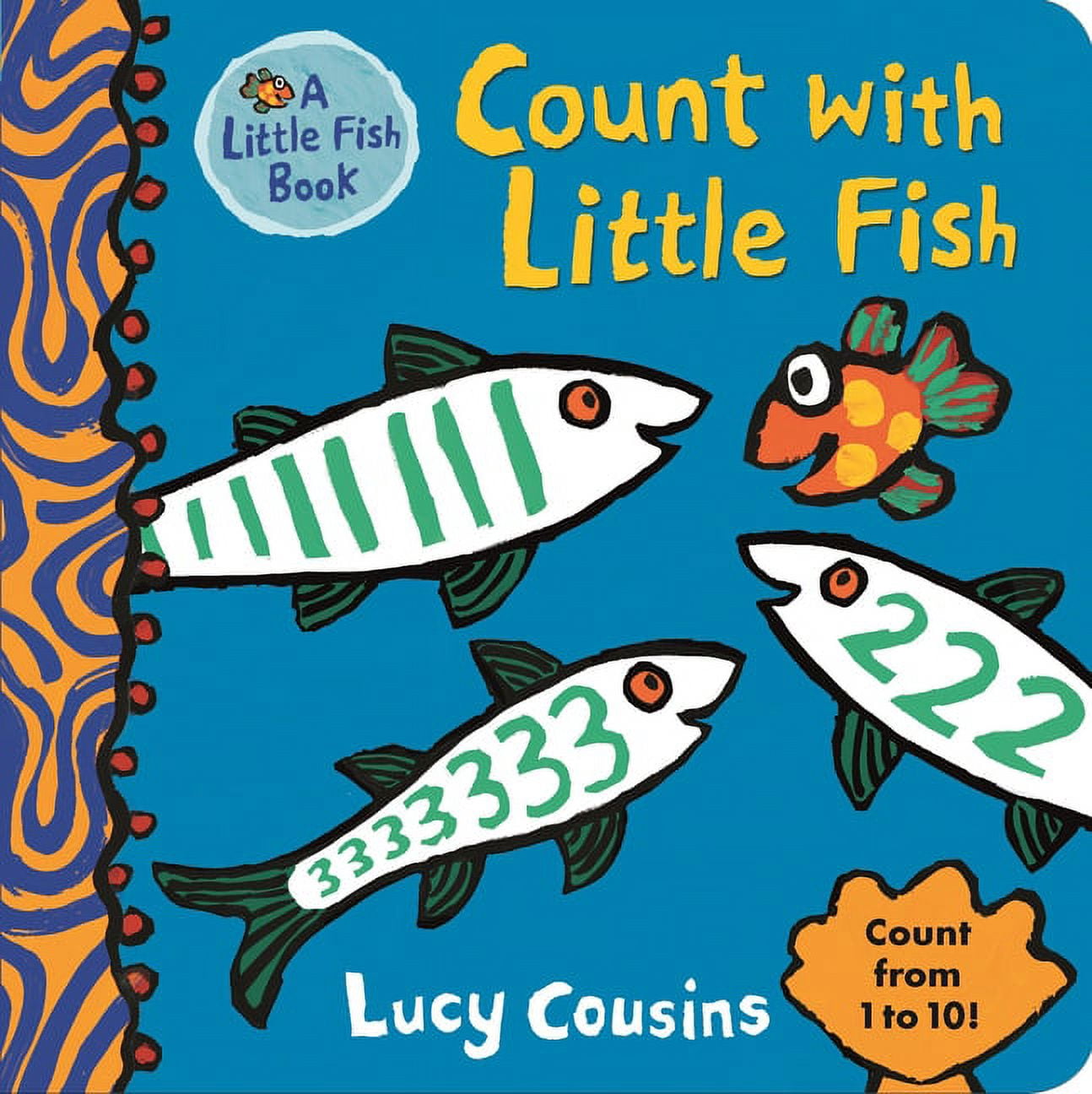 Count With Little Fish (Board Book) - Walmart.com