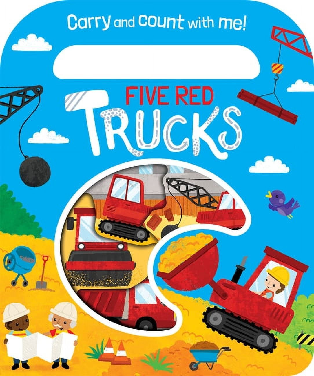 Count and Carry Board Books Five Red Trucks, (Board Book) - Walmart.com