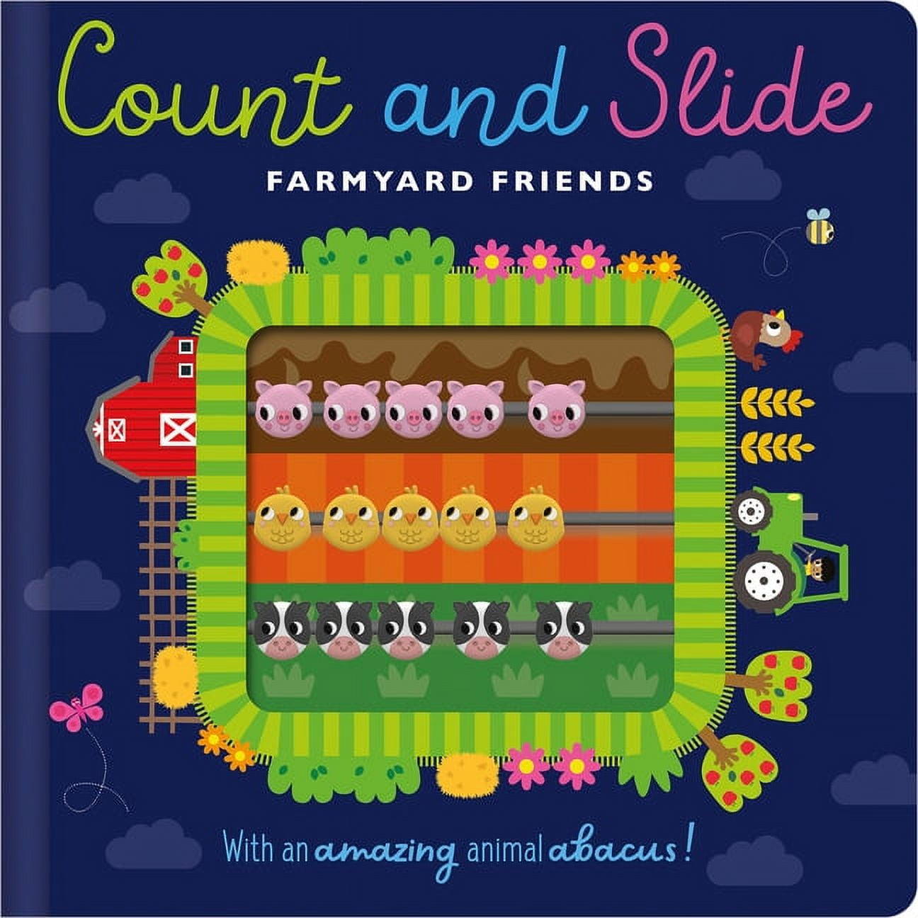 Count and Slide Farmyard Friends (Board Book) - Walmart.com