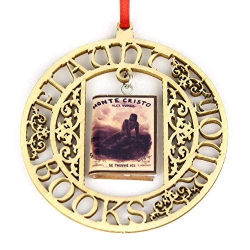 Count of Monte Cristo Alexandre Dumas Ornament Clay Book Framed Home ...