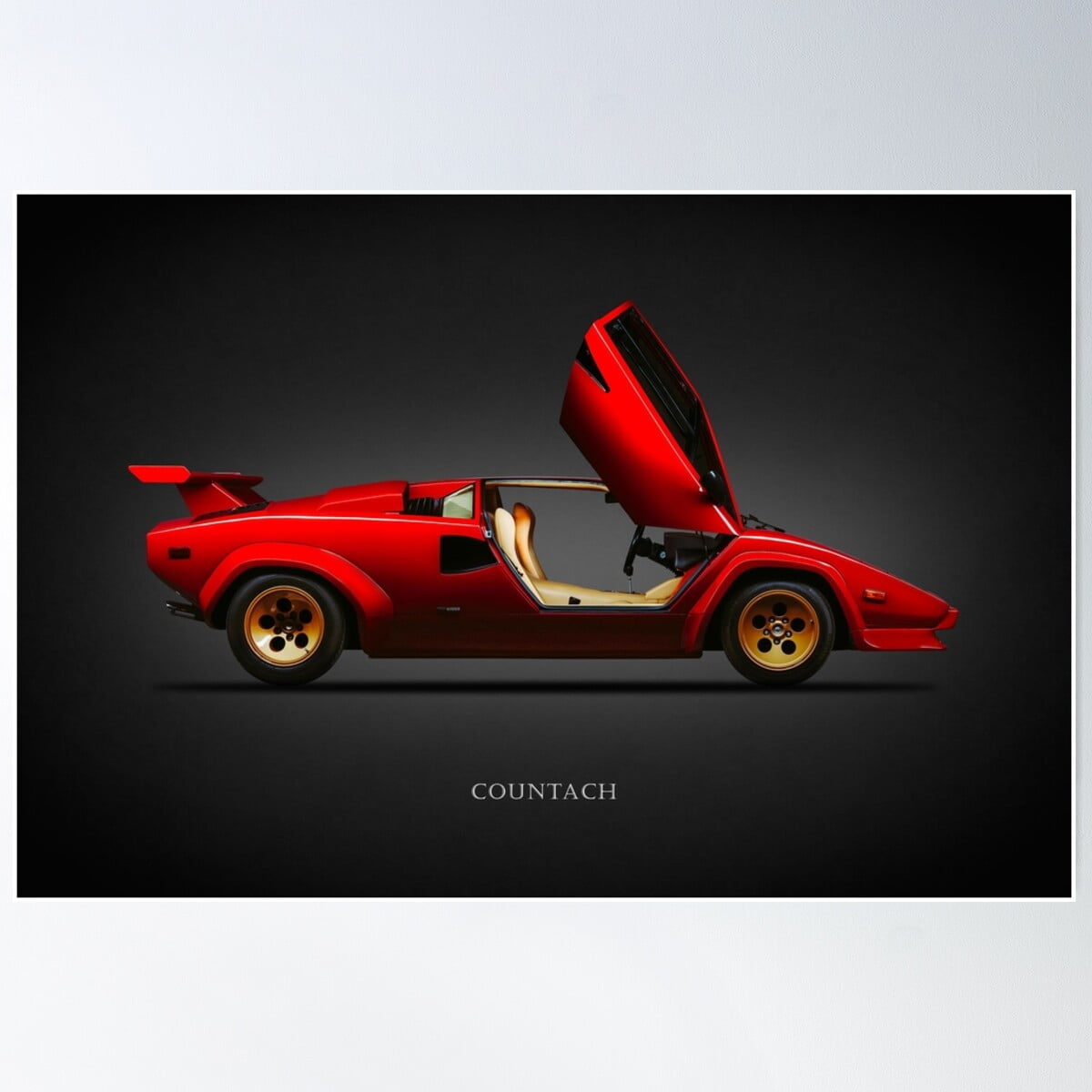Countach Lp500 S Poster Wall Art, Modern Wall Decor, 16x24 UNFRAMED - Walmart.com
