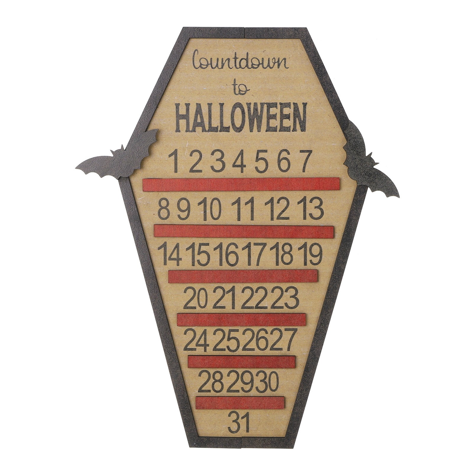 Countdown Coffin Calendar House Shaped Countdown Calendar Cutting Three ... Countdown Coffin Calendar House Shaped Countdown Calendar Cutting Three ...