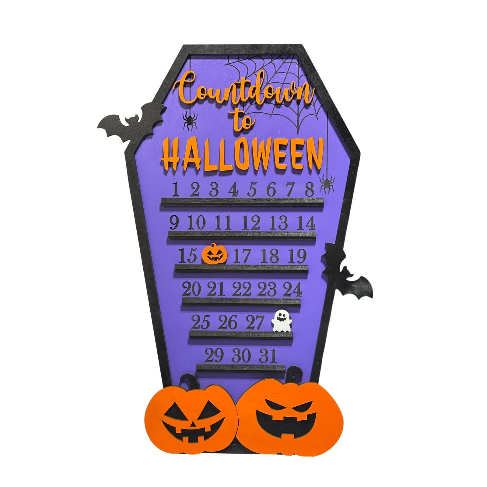 Countdown Coffin Calendar Shaped Countdown Calendar Cutting Three ...