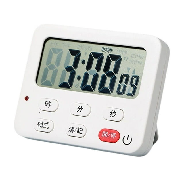 Countdown Kitchen Timer, Electronic Alarm Clock, 60-Minute Timer, Sleek ...