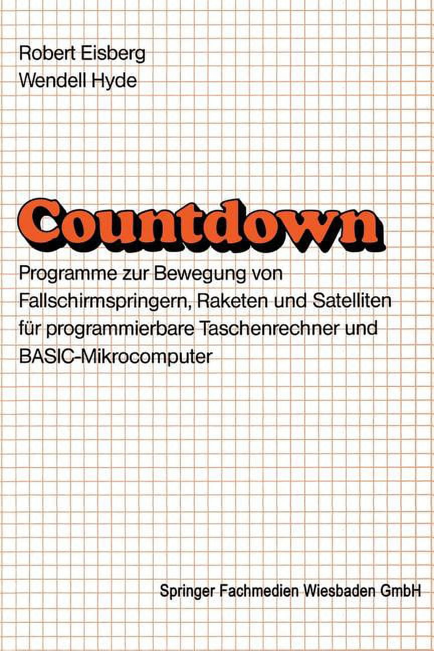 Countdown: Programme Zur Bewegung Von Fallschirmspringern, Raketen Und ...