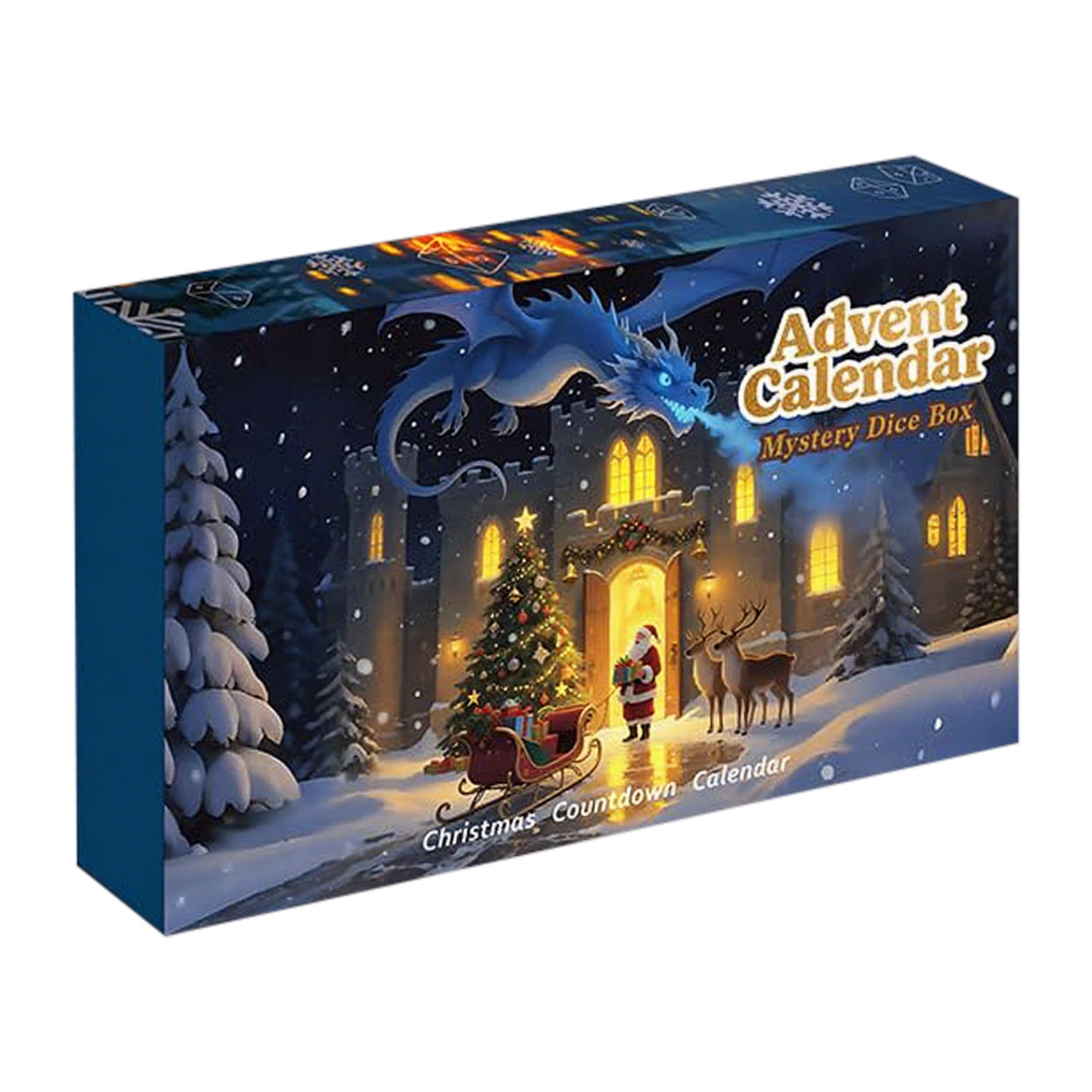 Countdown Sets 2 Advent Calendar for Mystery DND Dice 24 Day Countdown ...