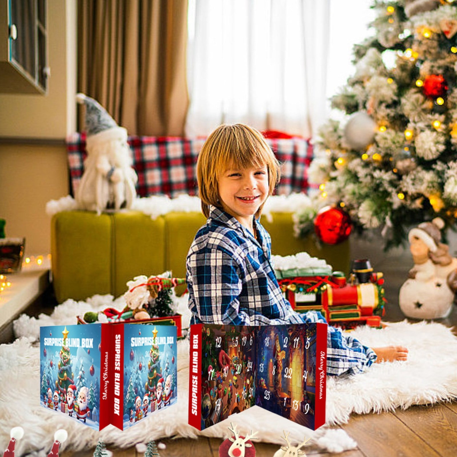 Countdown Sets 24 Craftsmanship Christmas Blind Raffle Holiday ...