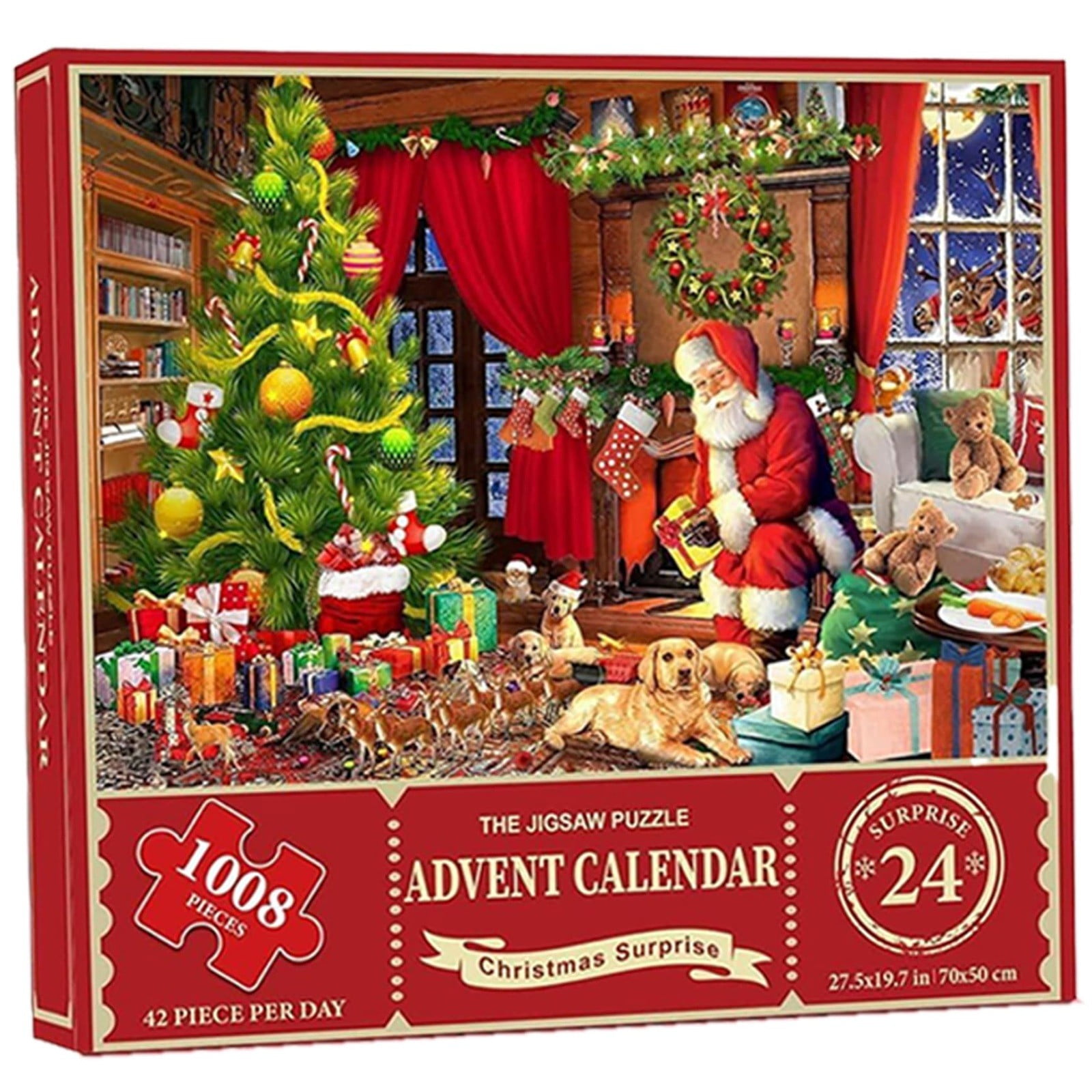 Countdown Sets Advent Calendar Puzzles for Kids Adults - 24 Compartment ...