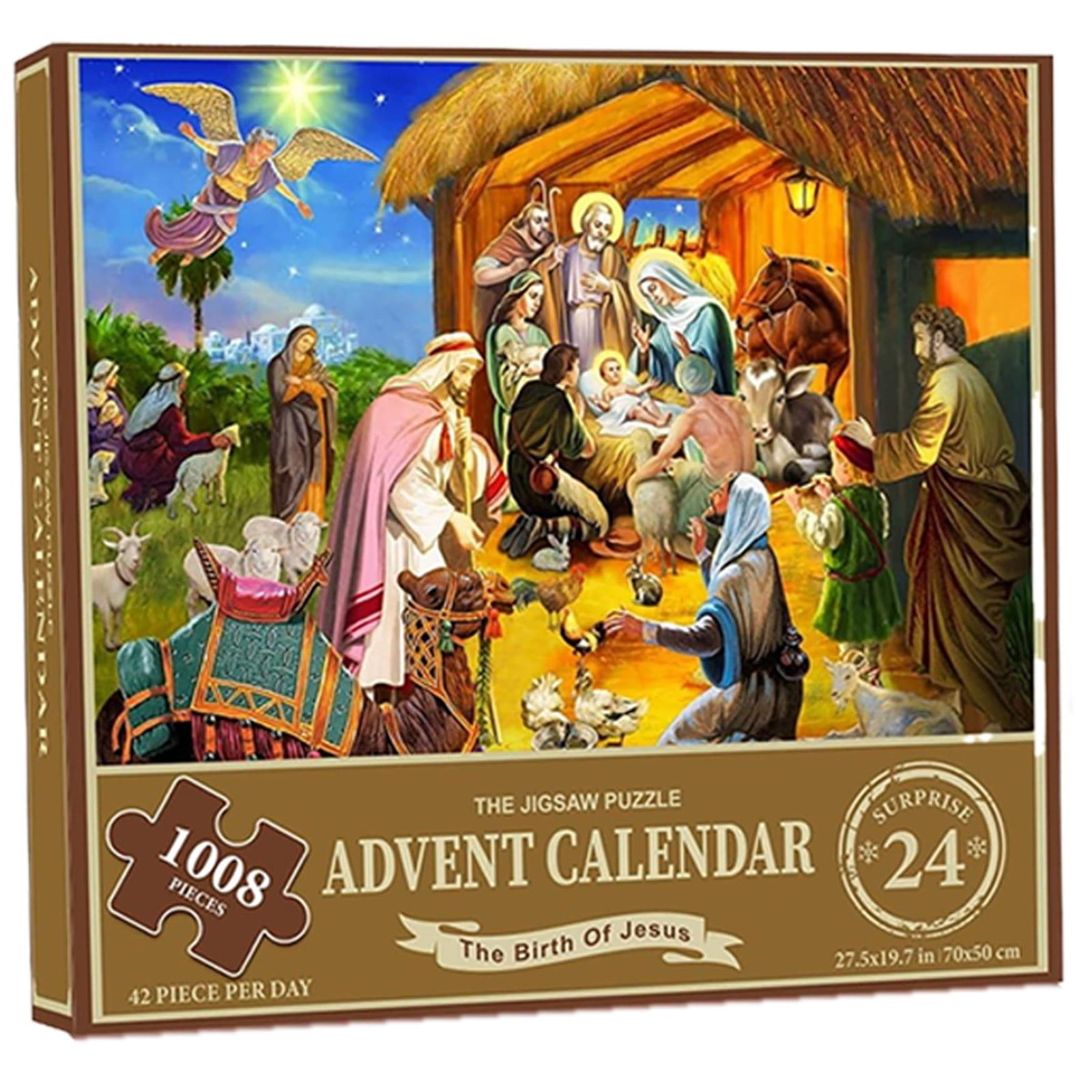 Countdown Sets Advent Calendar Puzzles for Kids and Adults - 24 ...