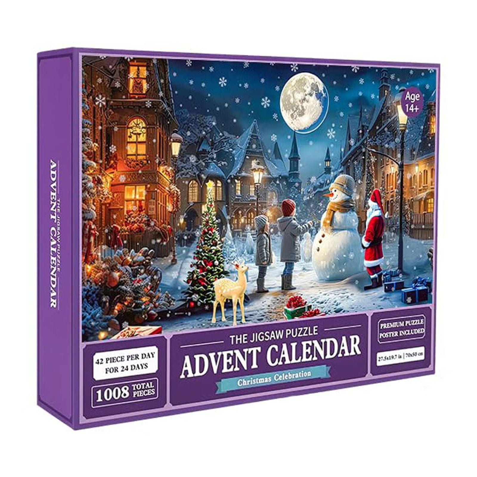 Countdown Sets Advent Calendar Puzzles for Kids and Adults - 24 ...