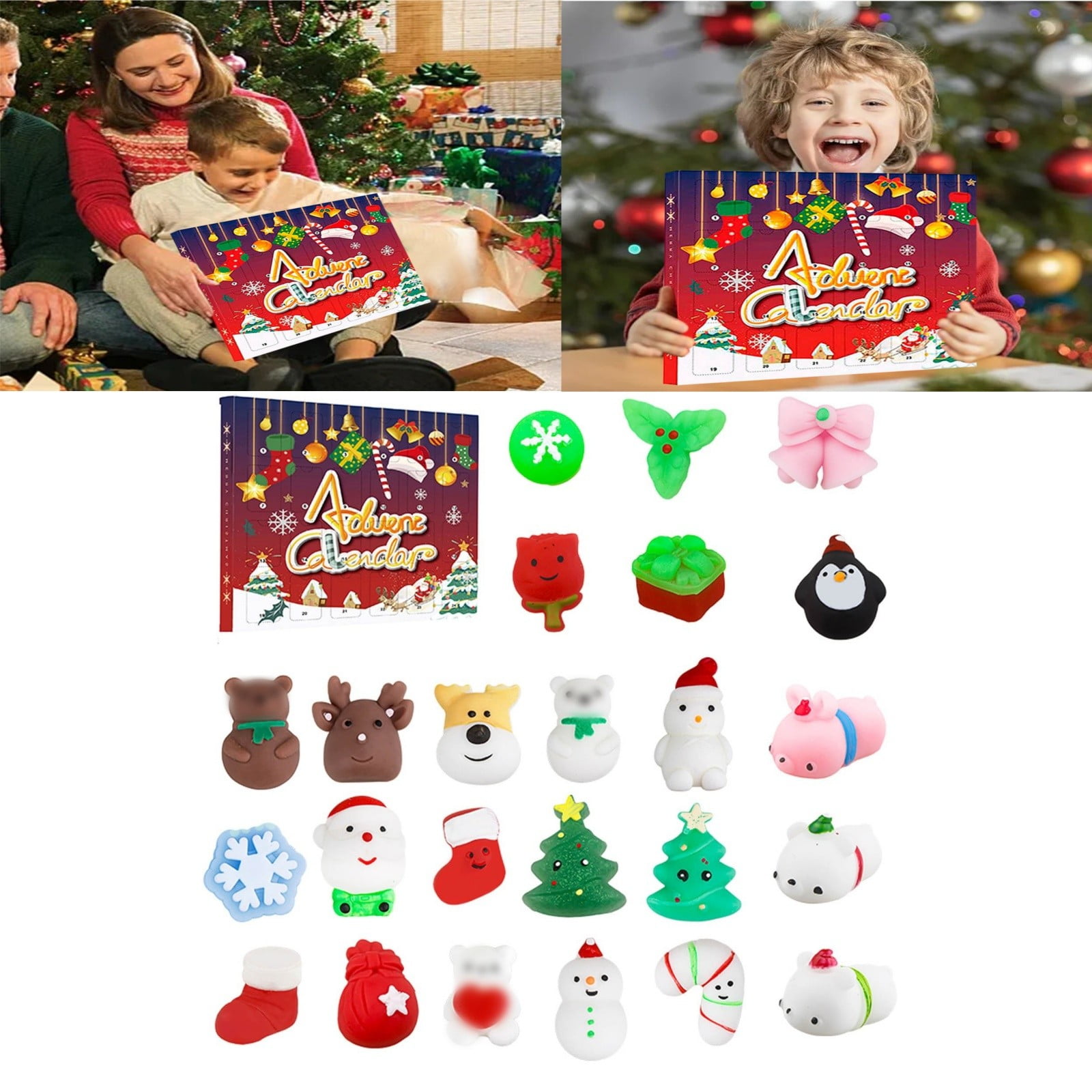 Countdown Sets Christmas Advent Calendar 24 Days Countdown for Kids ...