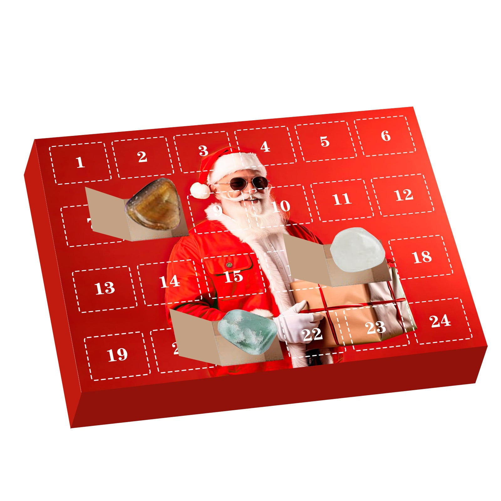 Countdown Sets Christmas Countdown 24 Days Blind Filled with Colorful ...