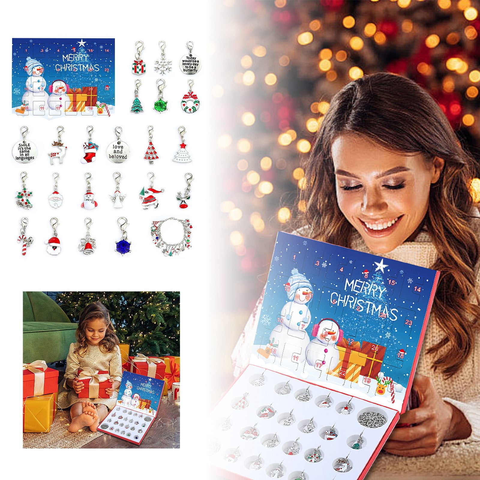 Countdown Sets DIY Blind 24 Day Christmas Countdown for December and ...