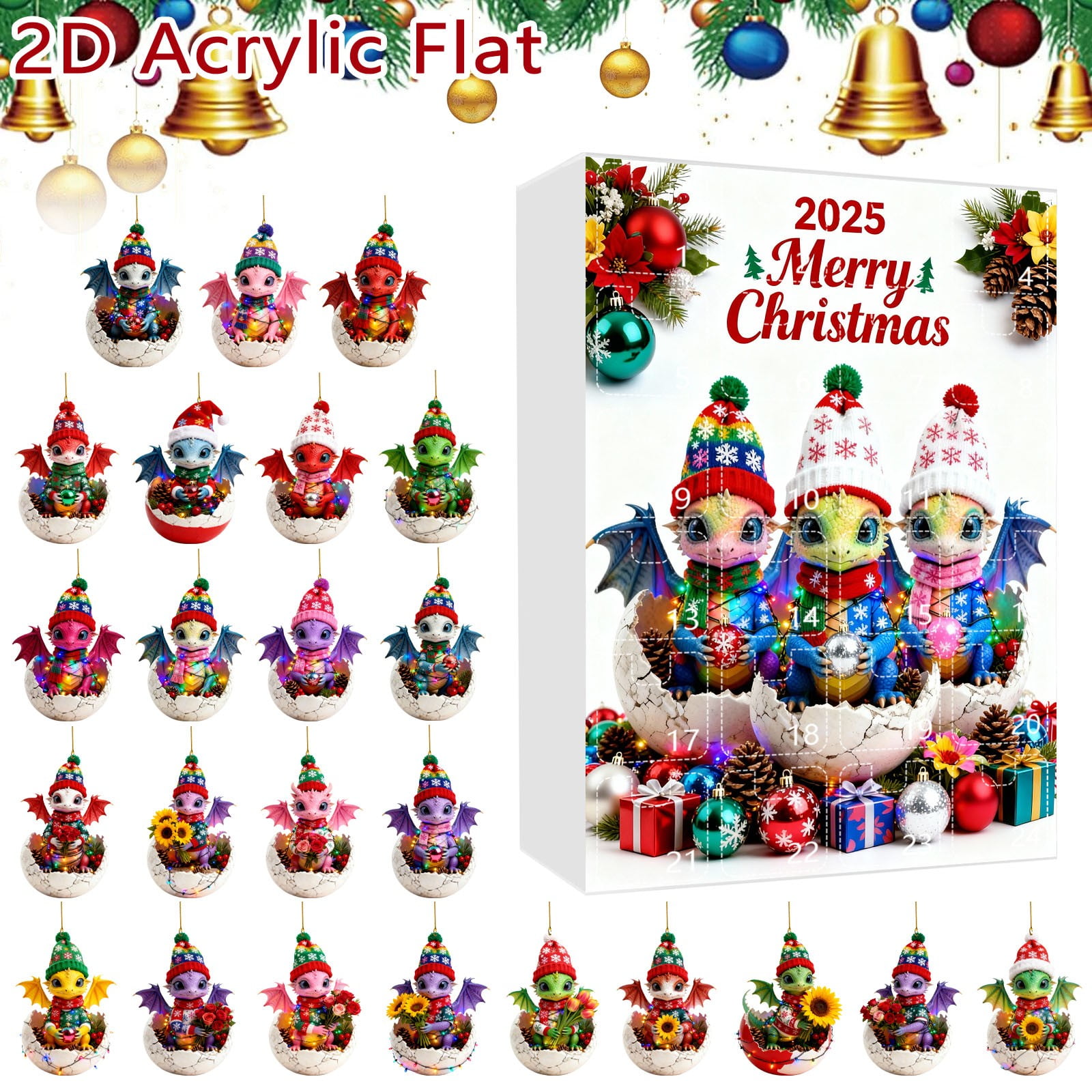 Countdown Sets Egg Baby Hatching Calendar for Kids Enchanting 2D ...