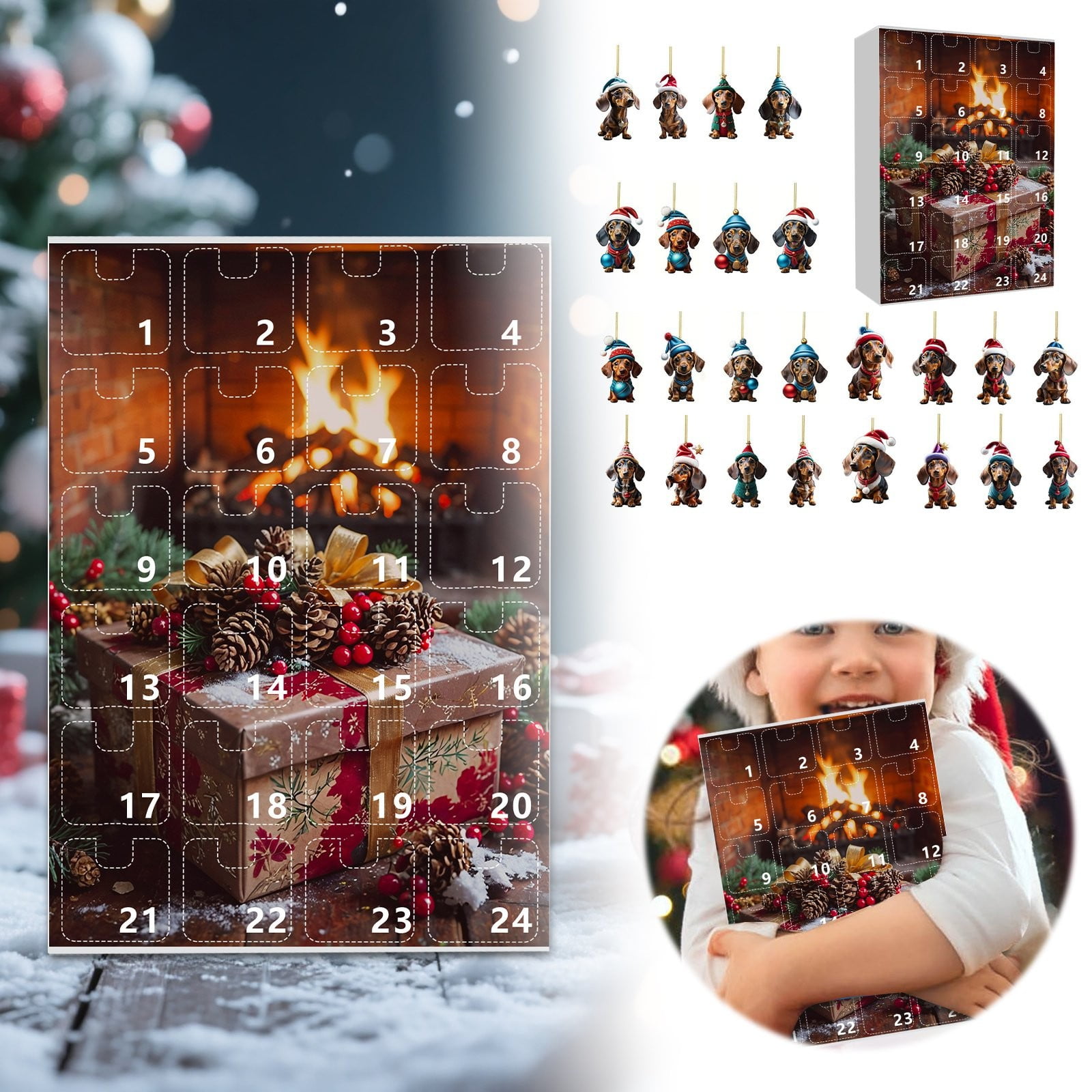 Countdown Sets Holiday Advent Calendar Surprise for Kids and Family ...