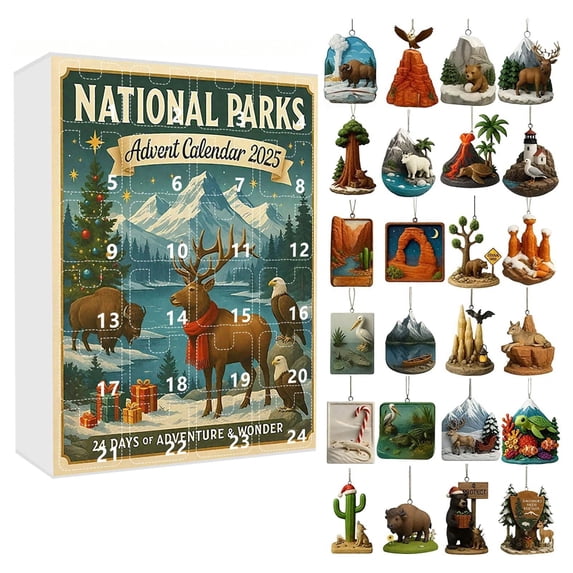 Countdown Sets National Park Countdown Surprise with Themed ...