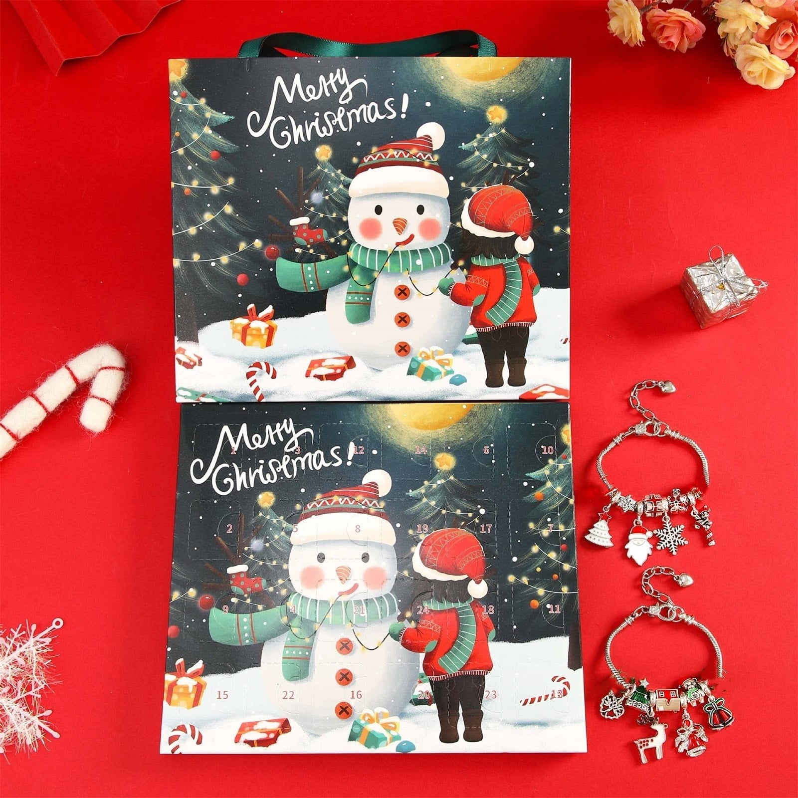 Countdown Sets for Advent Calendar DIY Beaded Bracelet Handbag Jewelry ...