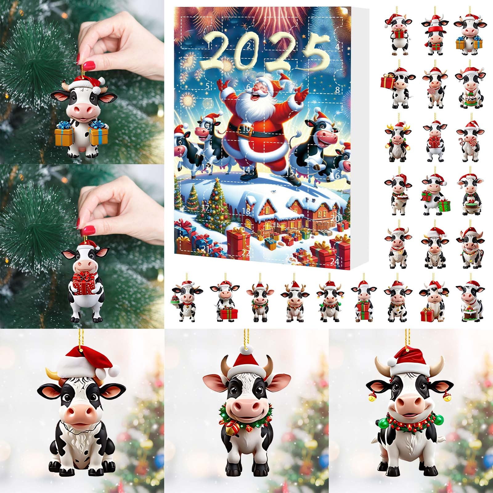 Countdown Surprise Blind Mystery Advent Calendar Collectible Toy Set ...