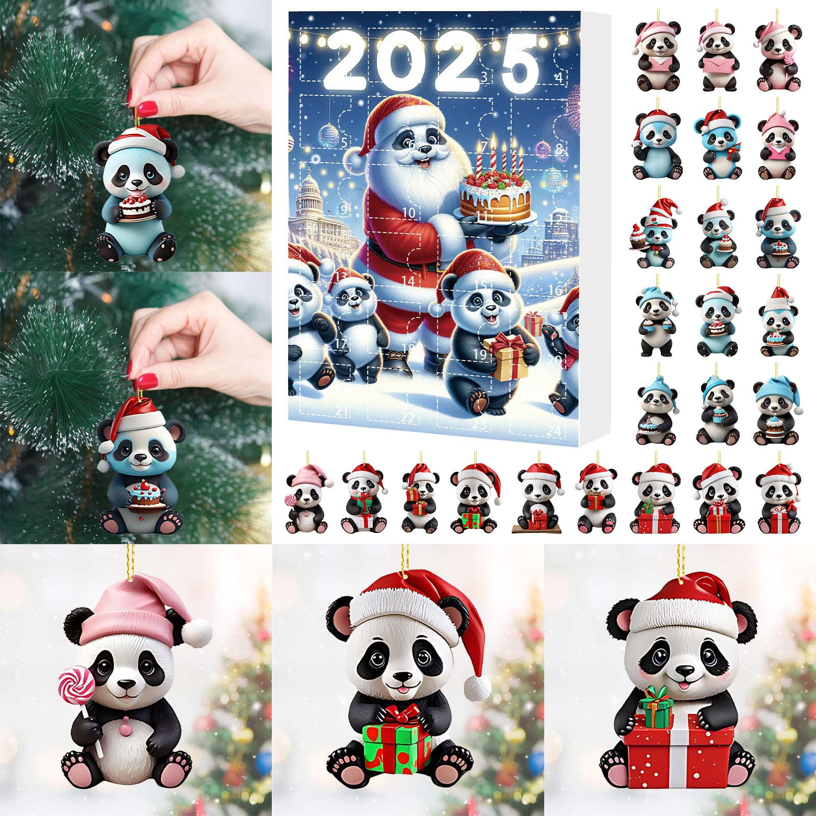 Countdown Surprise Blind Set Mystery Advent Calendar Collectible Toy ...