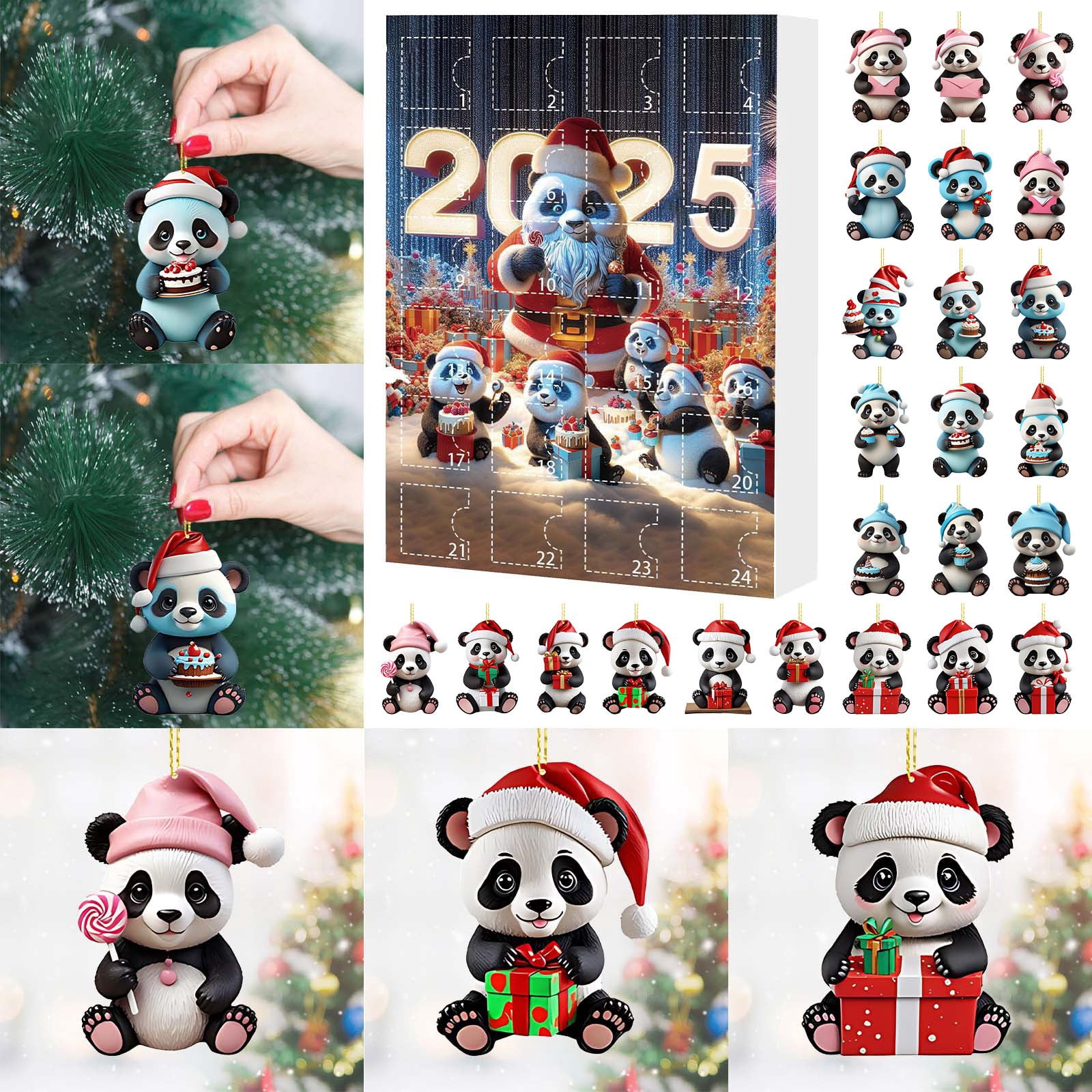 Countdown Surprise Blind Set Mystery Advent Calendar Collectible Toy ...