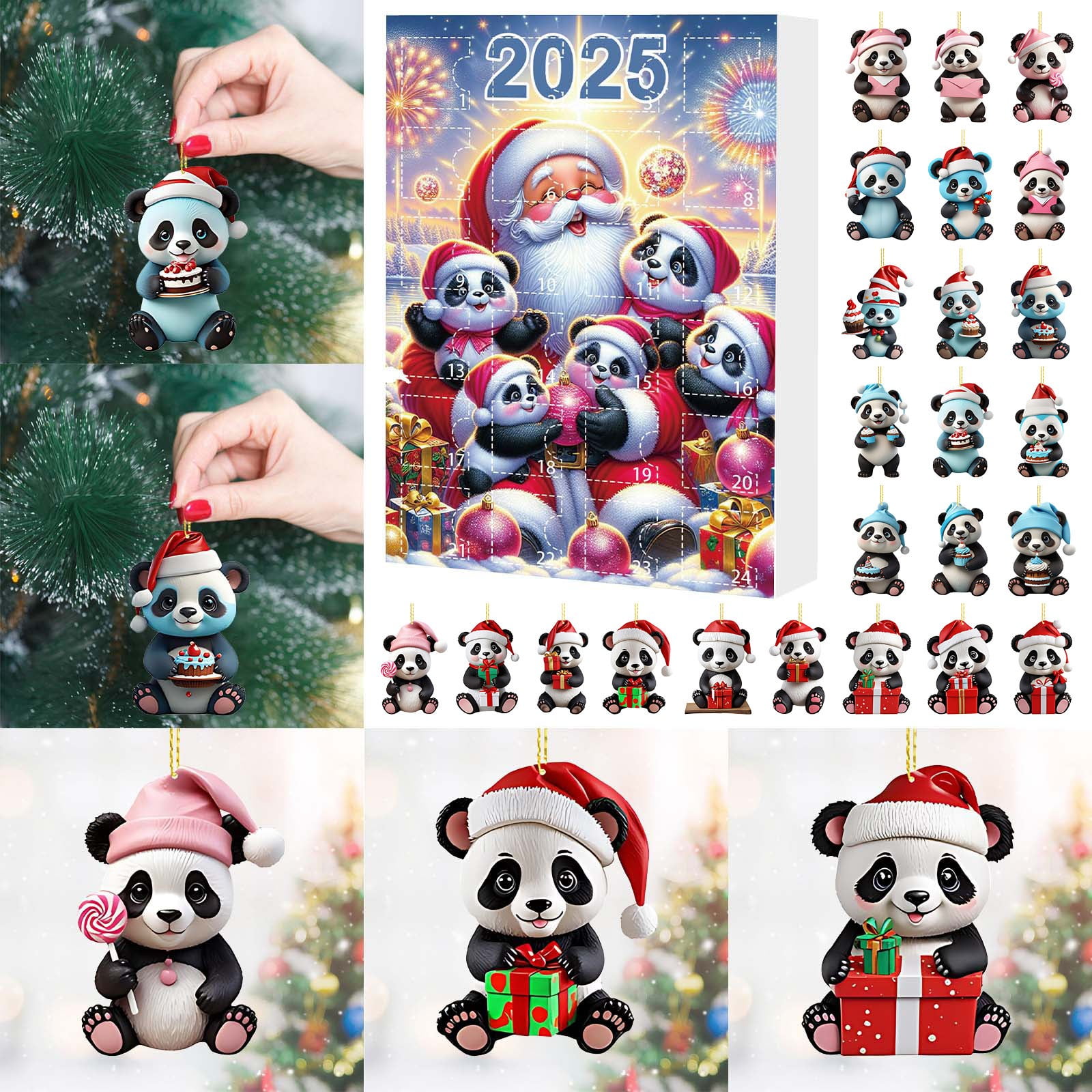 Countdown Surprise Blind Set Mystery Advent Calendar Collectible Toy ...