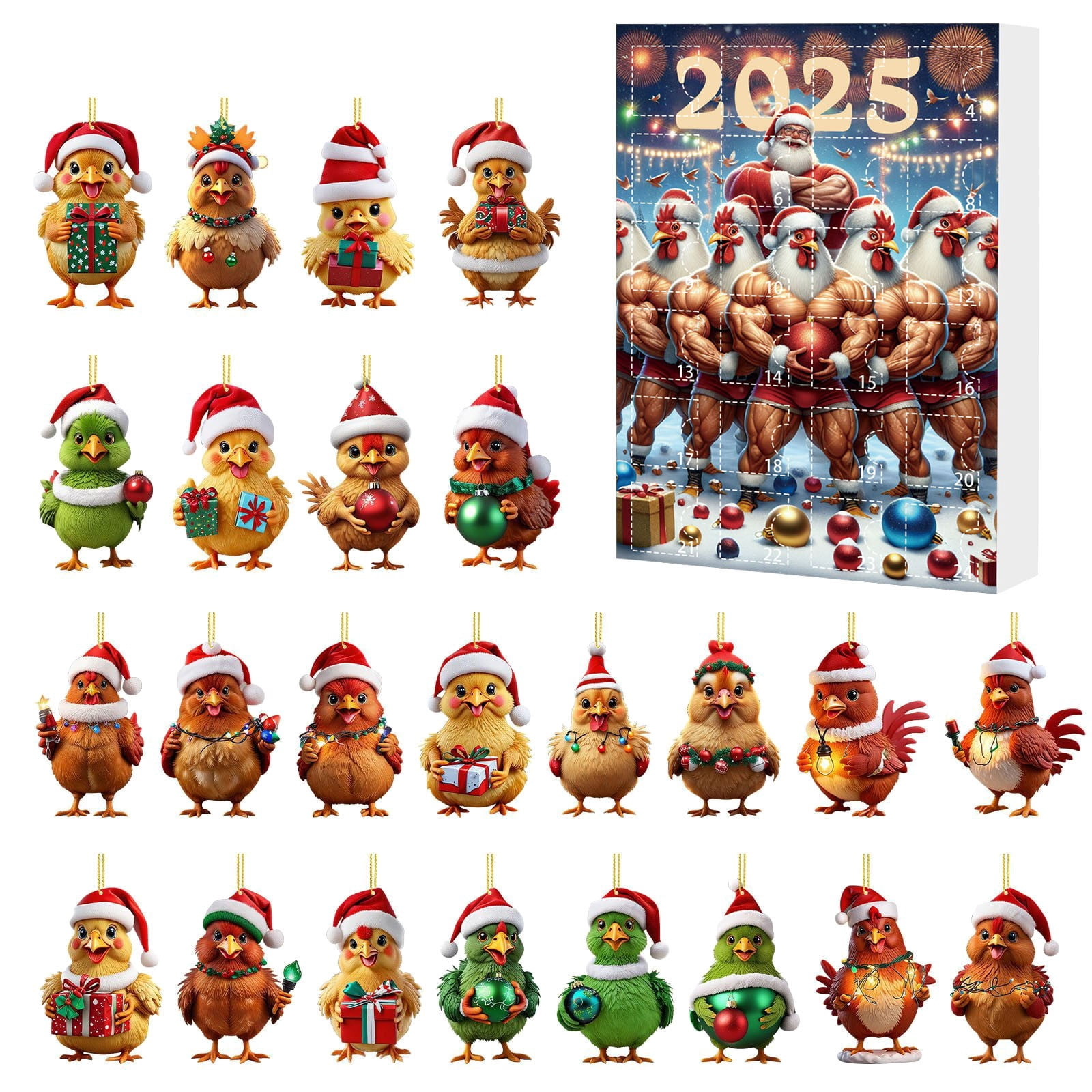 Countdown Surprise Blind Set Mystery Advent Calendar Collectible Toy ...