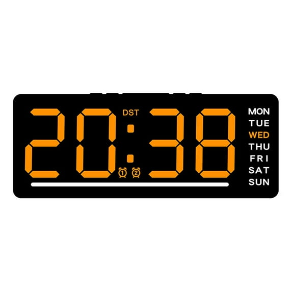 Countdown Timer Digital Wall Clock Office Use Easy-To-Read Display ...