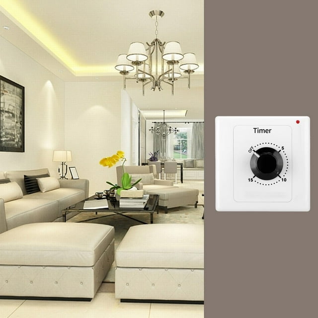 Countdown Timer Switch 15A Electronic Mechanical Countdown Controller ...